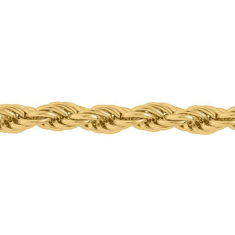 Chaîne Maille Corde en Or 18 Carats